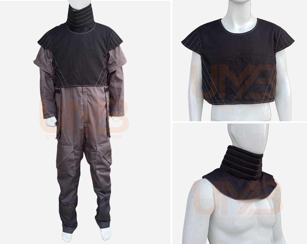 Boba Fett Flight Suit With Flak Vest and Neck Seal Star Wars Bounty ...