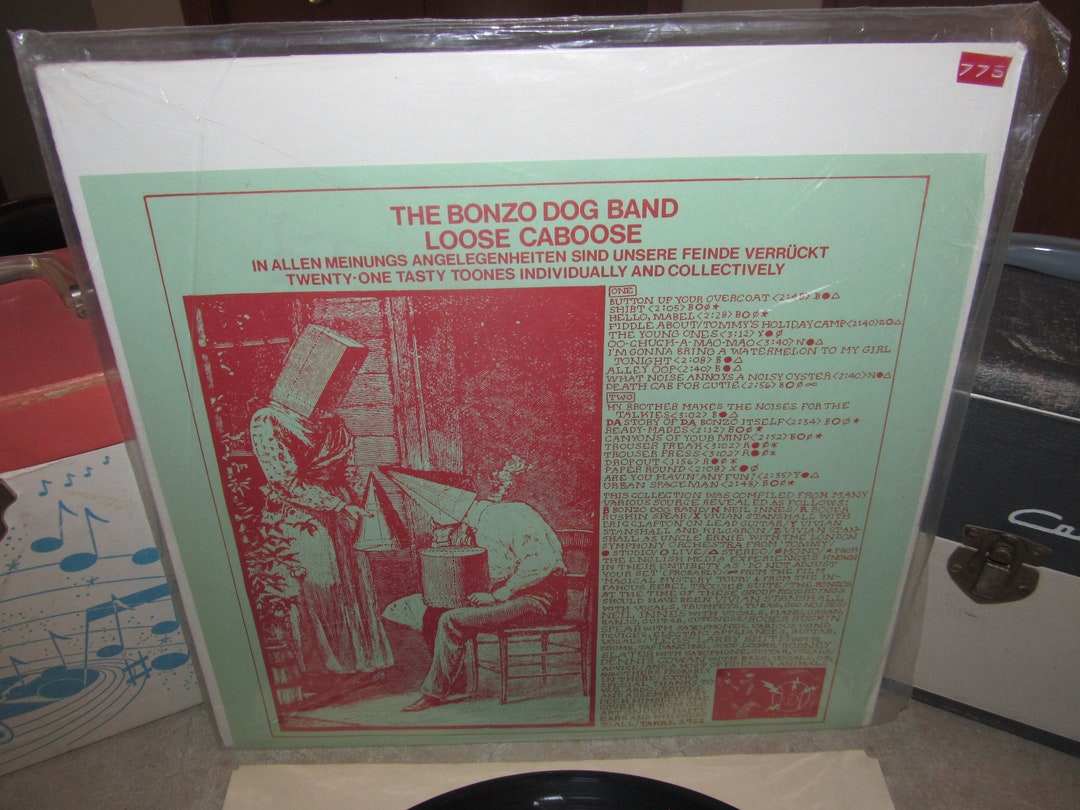 The Bonzo Dog Band - Ultra Rare Vinyl Lp - Loose Caboose - TAKRL 1922 ...