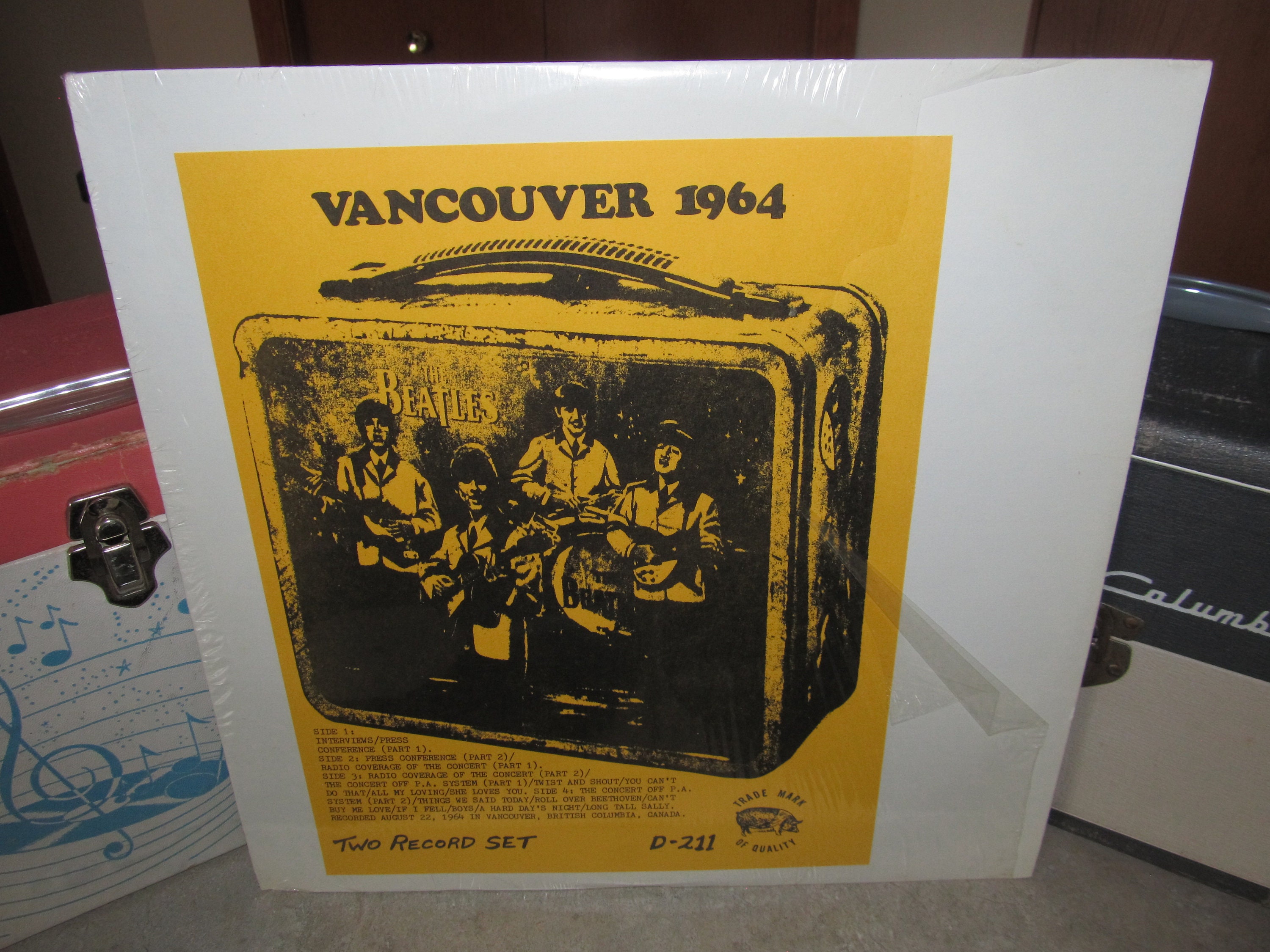 The Beatles Very Rare Vinyl 2 LP Set Vancouver 1964 TMOQ Shrink - Etsy