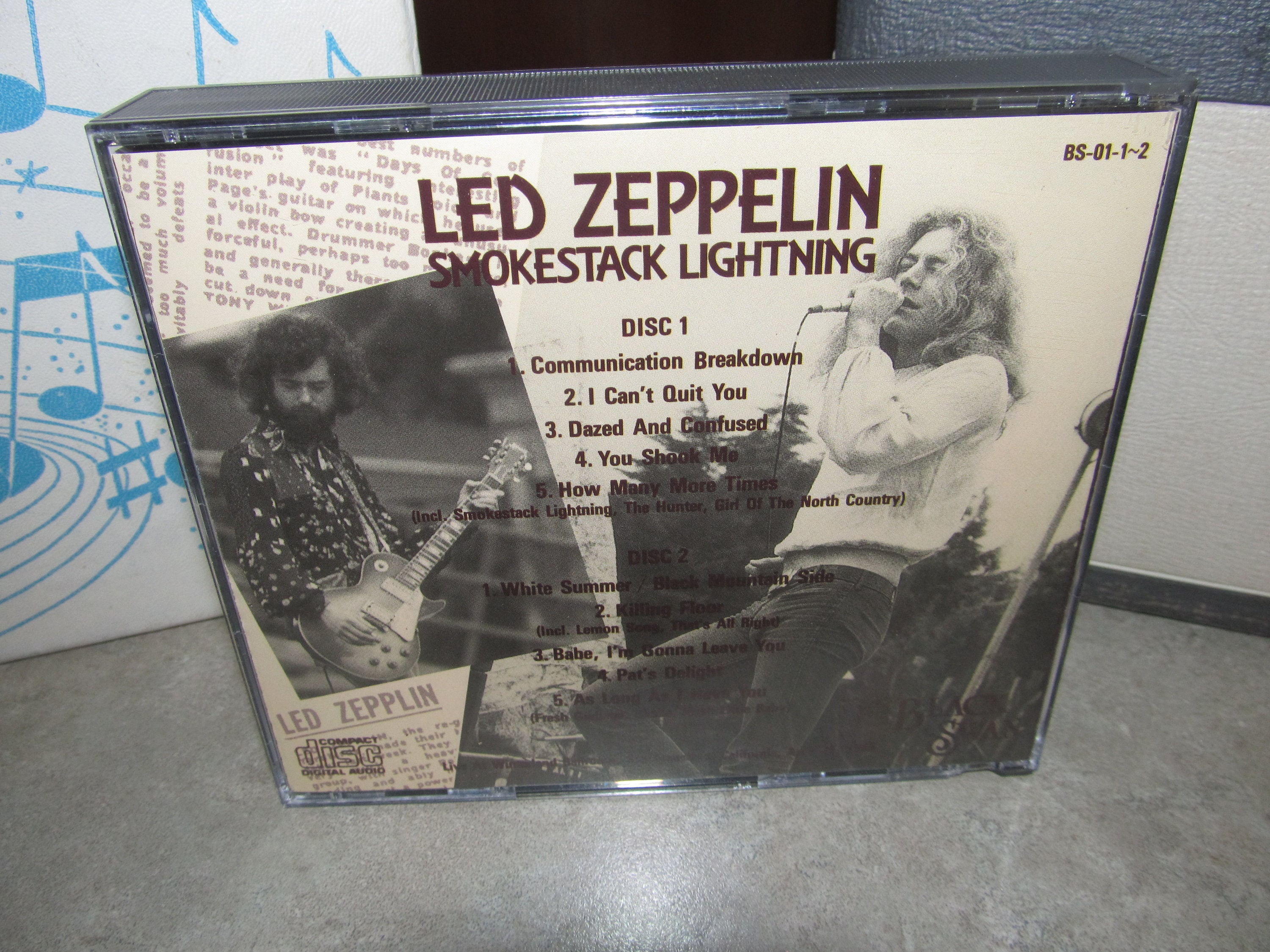 Led Zeppelin Rare 2 CD Set Smokestack Lightning Black Swan Beauty - Etsy