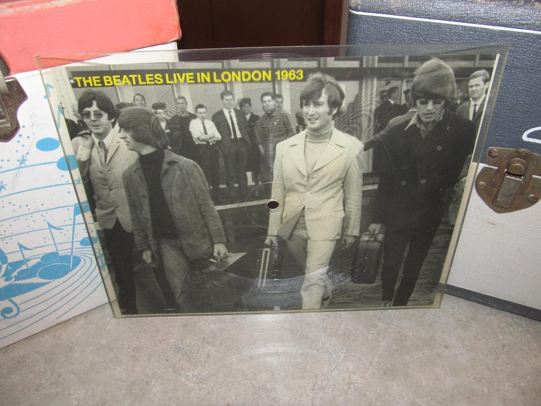 The Beatles - Extremely Rare Picture Disc - Live in London 1963 - EX ...