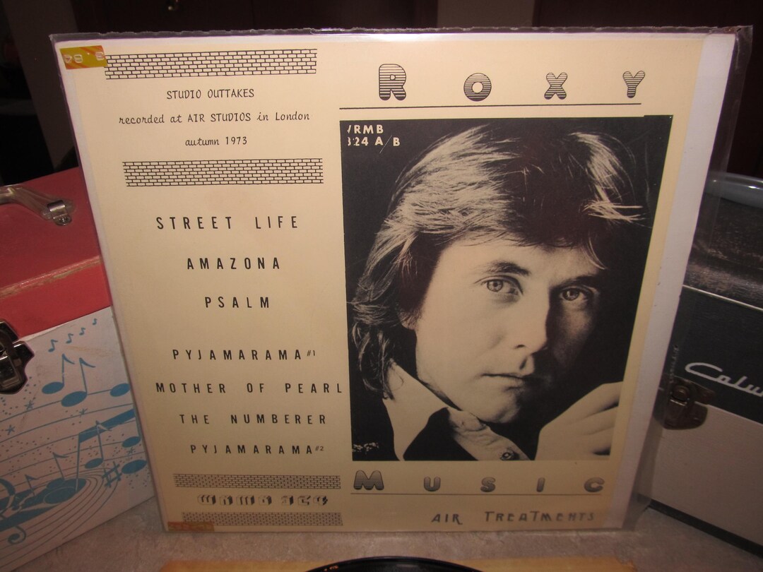 Roxy Music - Rare Vinyl Lp - Air Treatments - Studio Outtakes - Wizardo ...