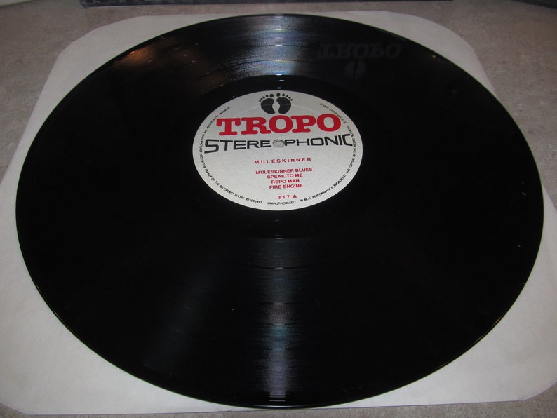 Iggy Pop - Rare Vinyl Lp - Muleskinner - Demos/live - TROPO 317 ...
