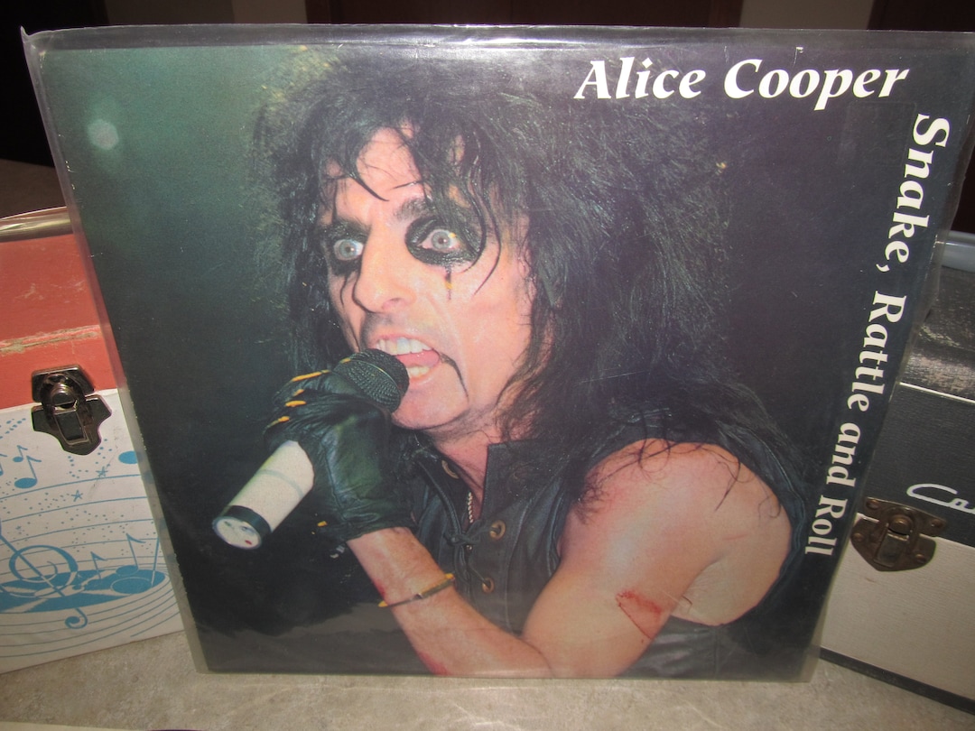 Alice Cooper Very Rare Vinyl 2 LP Set Snake, Rattle and Roll NM - Etsy