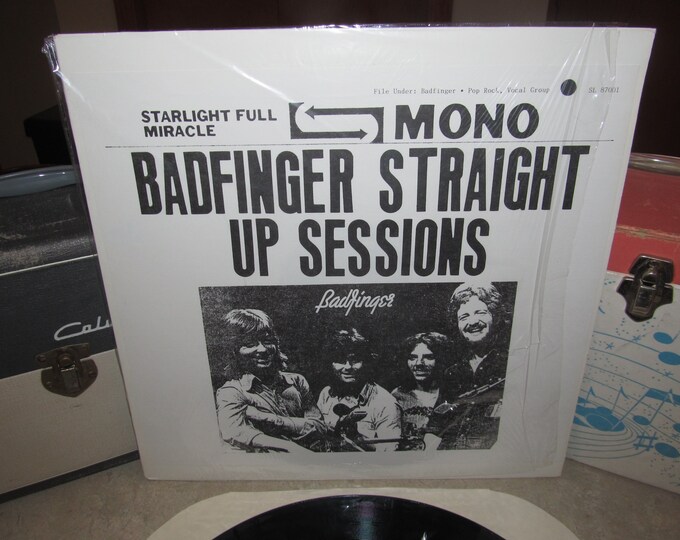 Badfinger - Rare Vinyl Lp - Straight up Sessions - Mono - Shrink - NM ...