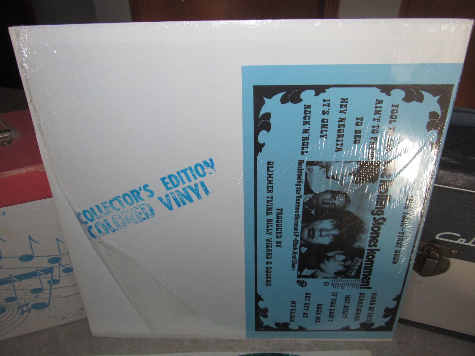 ROLLING STONES Rare Green Speckled Vinyl Lp Tour of Europe - Etsy