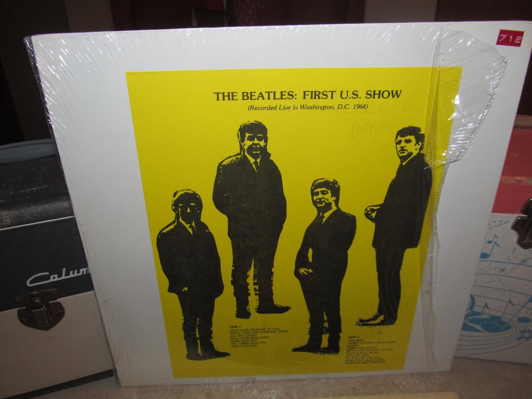 The Beatles - Rare Vinyl Lp - the Beatles First U.S. Show - Washington ...