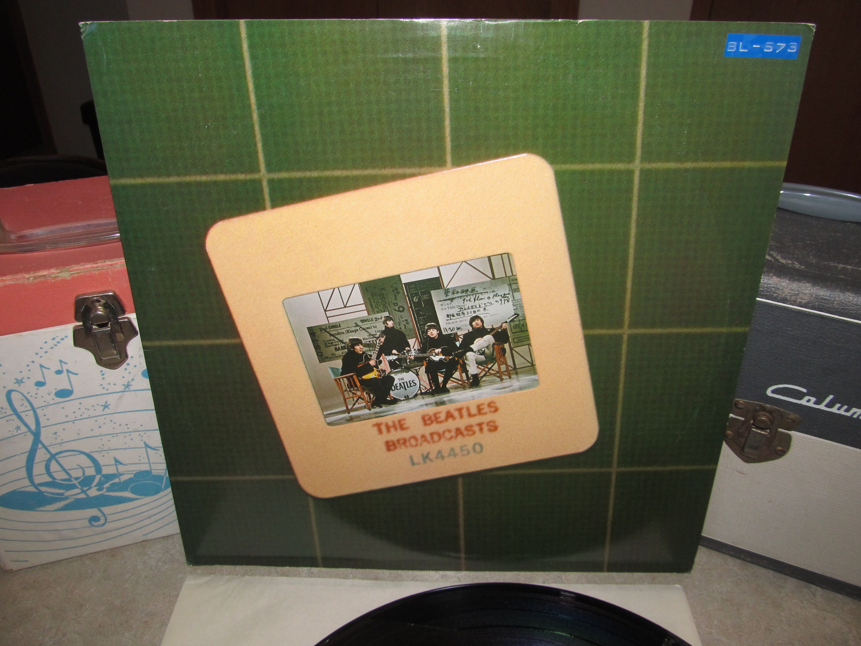 The Beatles Rare Vinyl Lp Beatles Broadcasts Lk 4450 Etsy