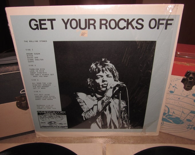 The Rolling Stones Rare Vinyl Lp Set Get Your Rocks off Shrink NM - Etsy