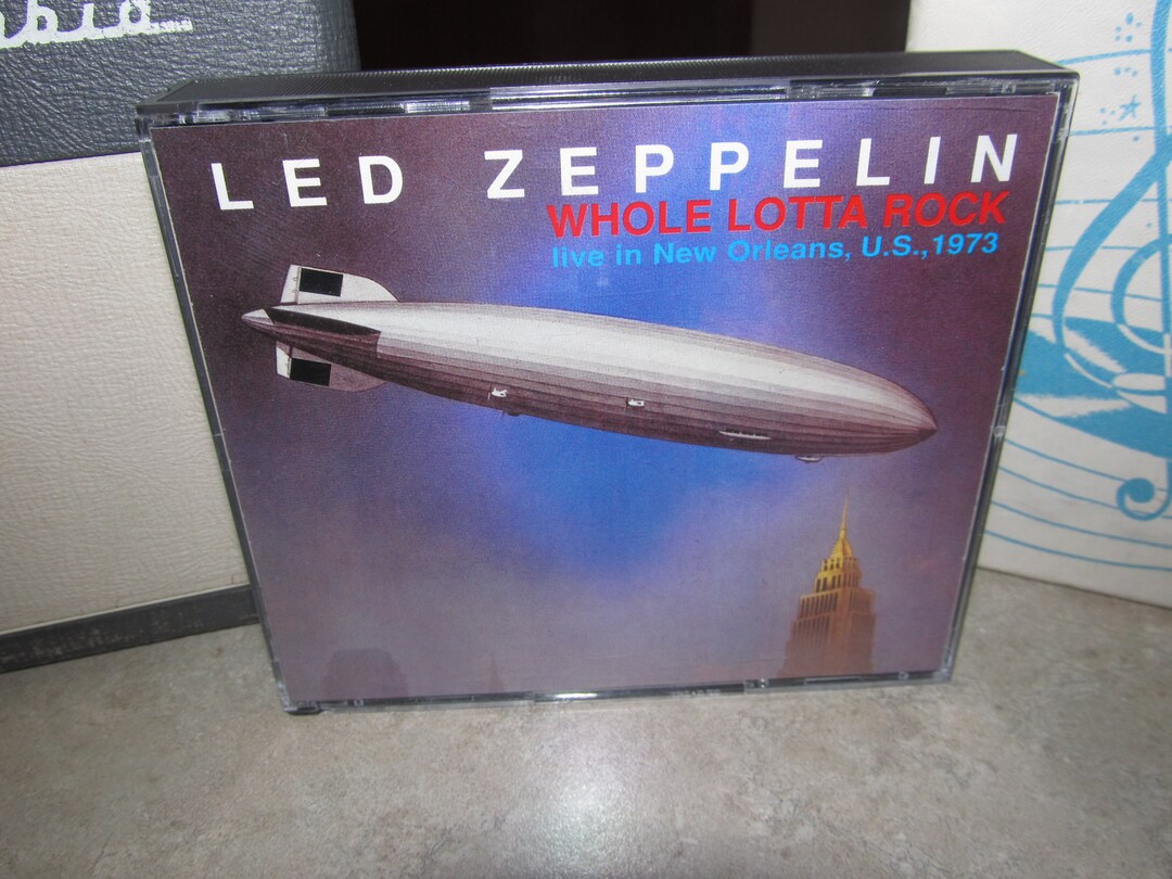 Led Zeppelin Rare 2 CD Set Whole Lotta Rock Live in New Orleans, U.S ...
