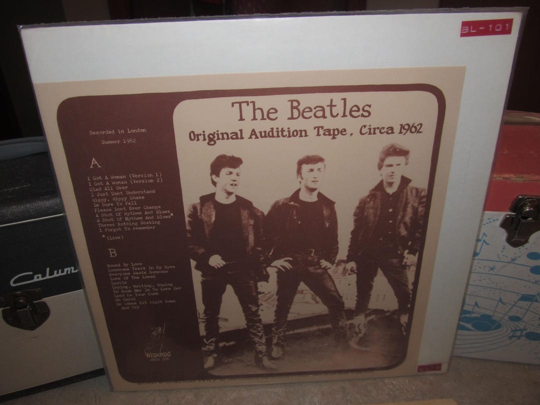 The Beatles - Rare Vinyl Lp - Original Audition Tape Circa 1962 - Wizardo Records - NM- - Etsy
