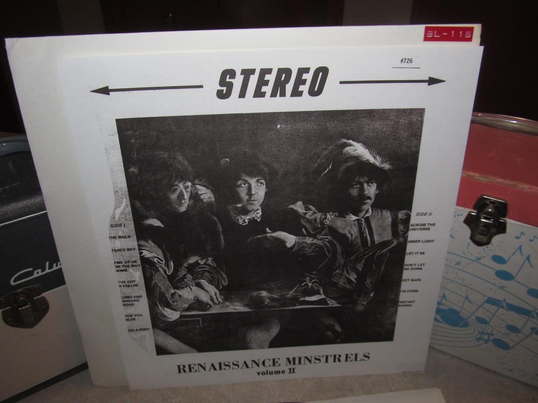 The Beatles - Very Rare Vinyl LP - Renaissance Minstrels Volume II - NM ...