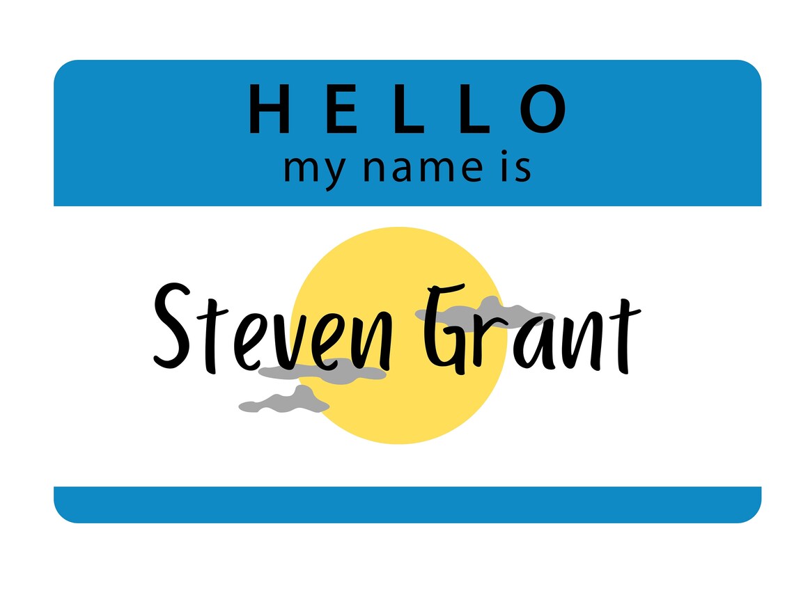 Moon Knight Name Tags Marc Spector Steven Grant Jake - Etsy UK