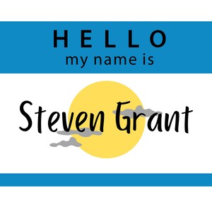 Moon Knight Name Tags Marc Spector, Steven Grant, Jake Lockley, Khonsu ...