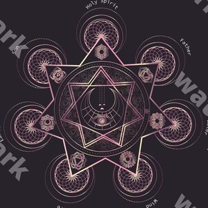 TOOL Heptagram Seven Pointed Star - Etsy