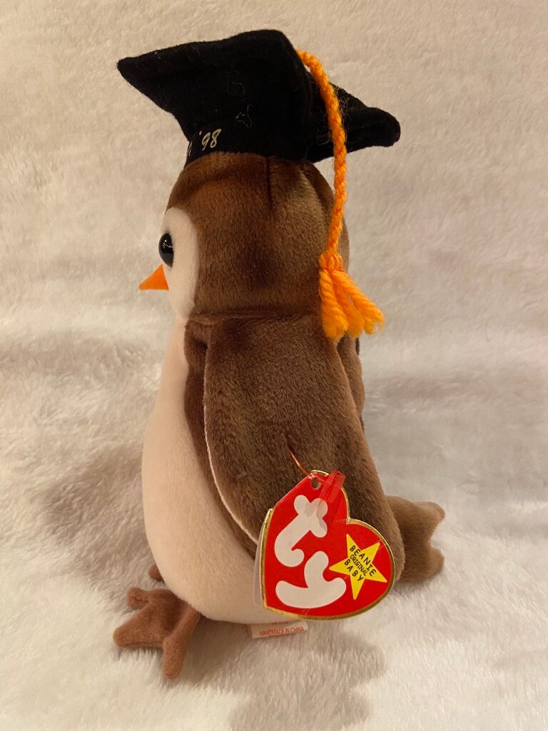 Wise the Owl TY Beanie Babies Birthday 31 May 1997 - Etsy