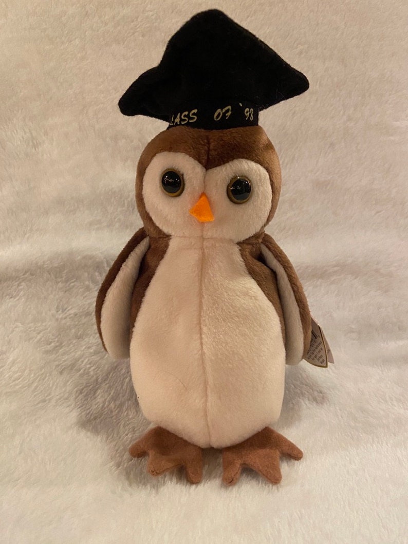 Wise the Owl TY Beanie Babies Birthday 31 May 1997 - Etsy
