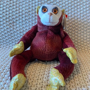 Vintage 2000 TY Beanie Babies Collection - Zodiac Monkey Vintage 2000 TY Beanie Babies Collection - Zodiac Monkey