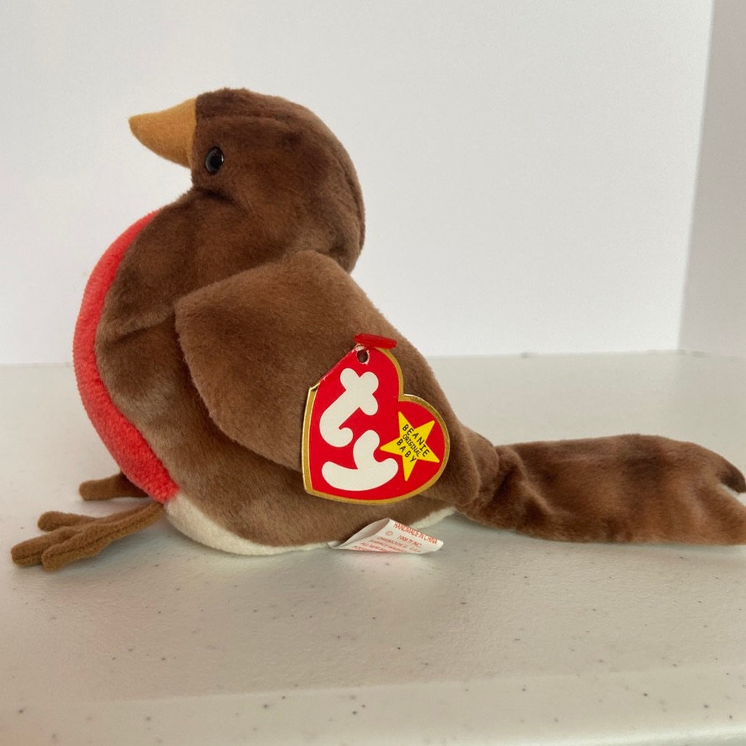 Early the Robin TY Beanie Babies Birthdate 20 March 1997 - Etsy