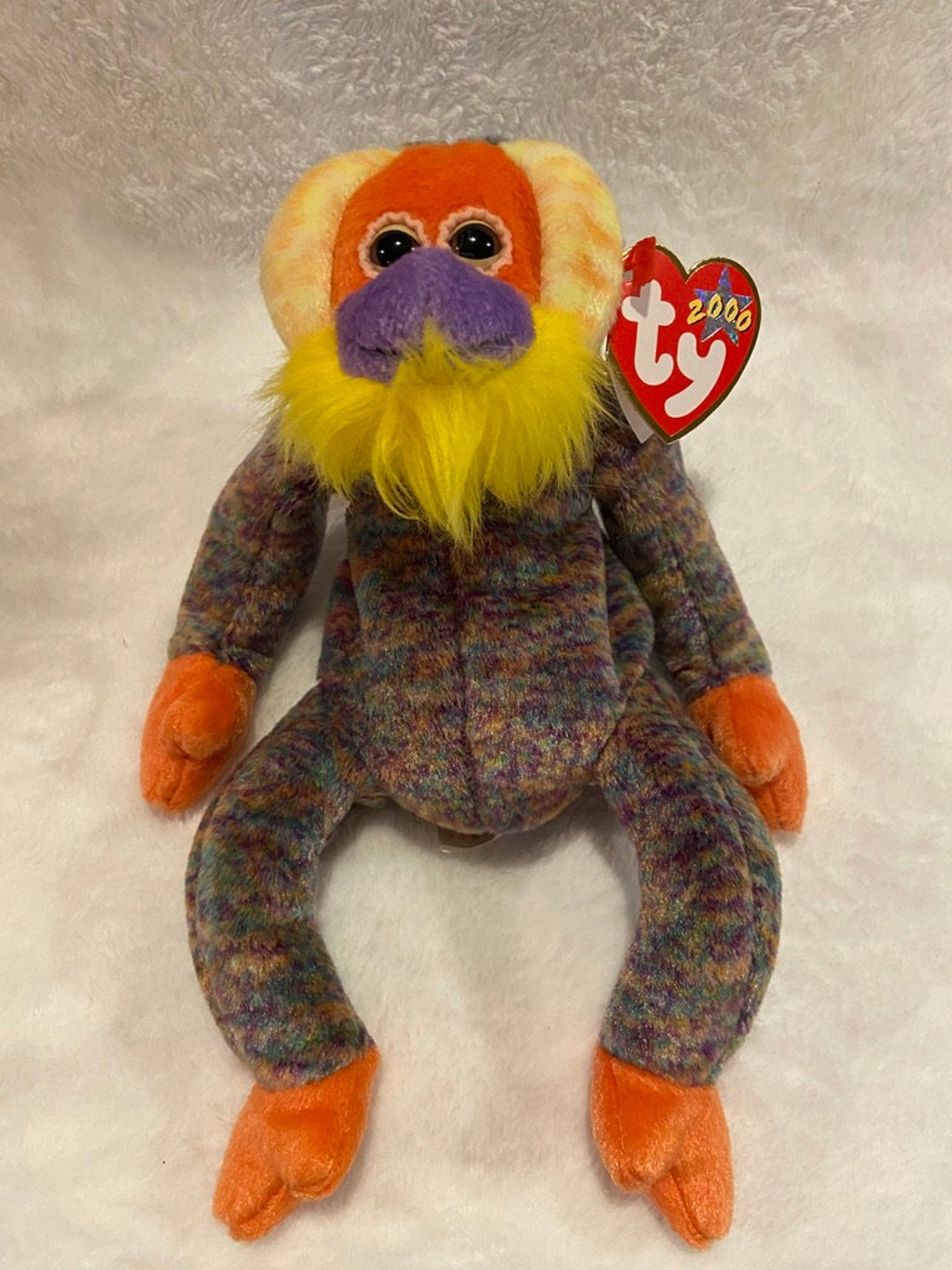 Bananas the Orangutan TY Beanie Babies Birthdate 30 June 2000 - Etsy