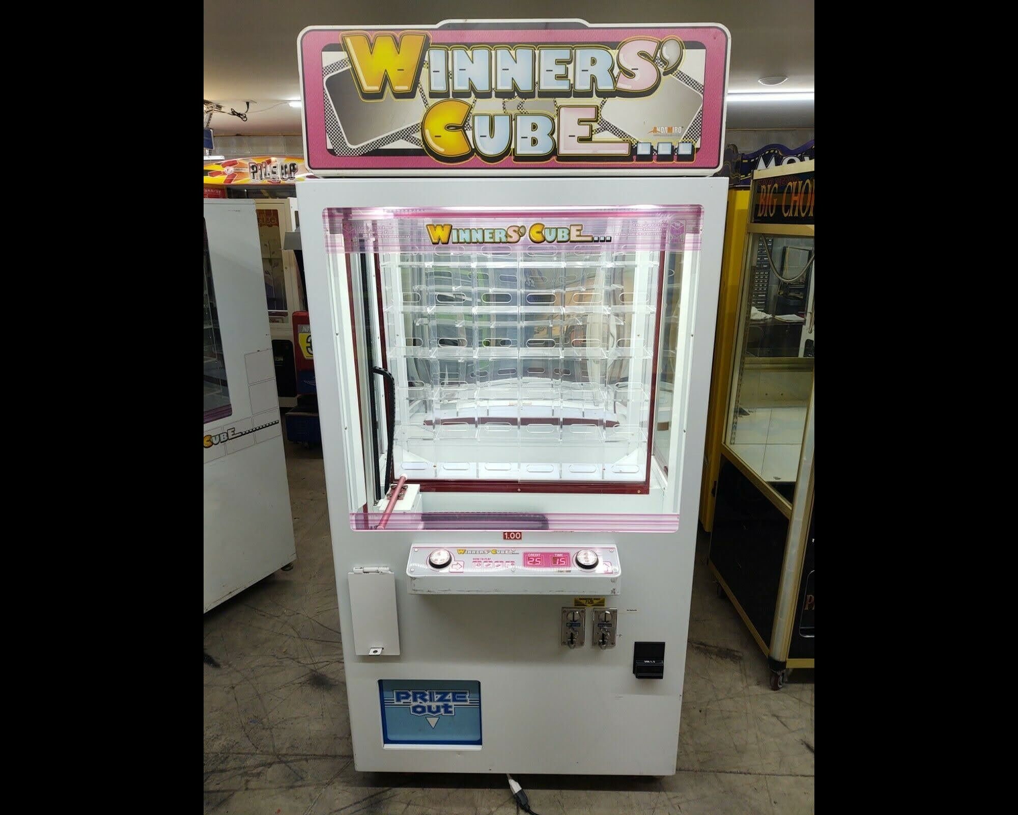 Winners Cube Arcade Andamiro Prize Vending Machines - Etsy