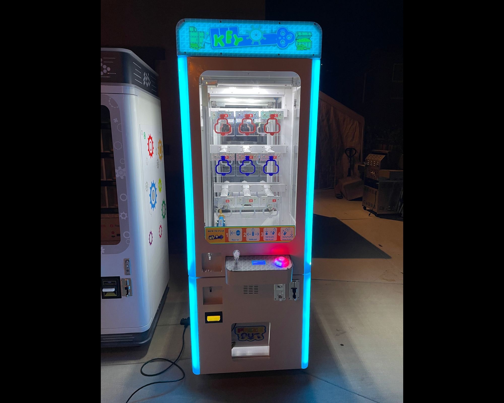 Sega Key Master 9 Holes Prize Arcade Machine - Etsy