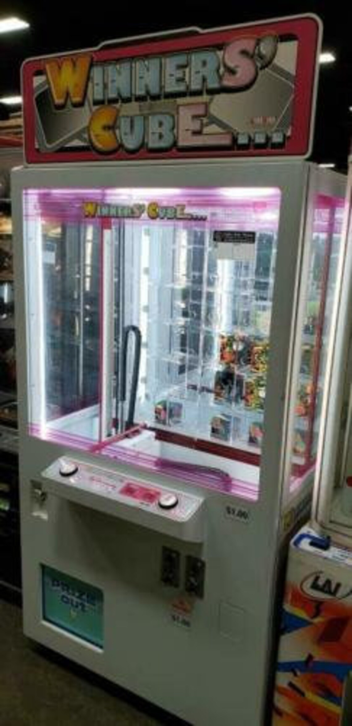 Winners Cube Arcade Andamiro Prize Vending Machines - Etsy