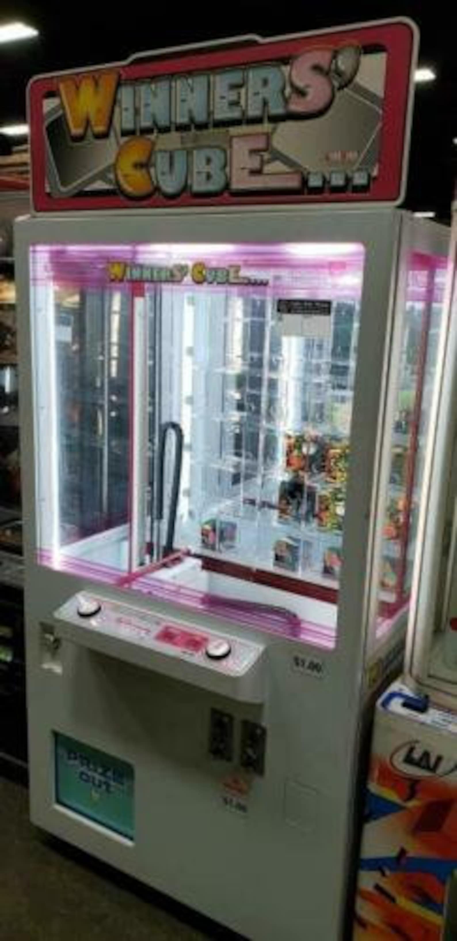 Winners Cube Arcade Andamiro Prize Vending Machines - Etsy