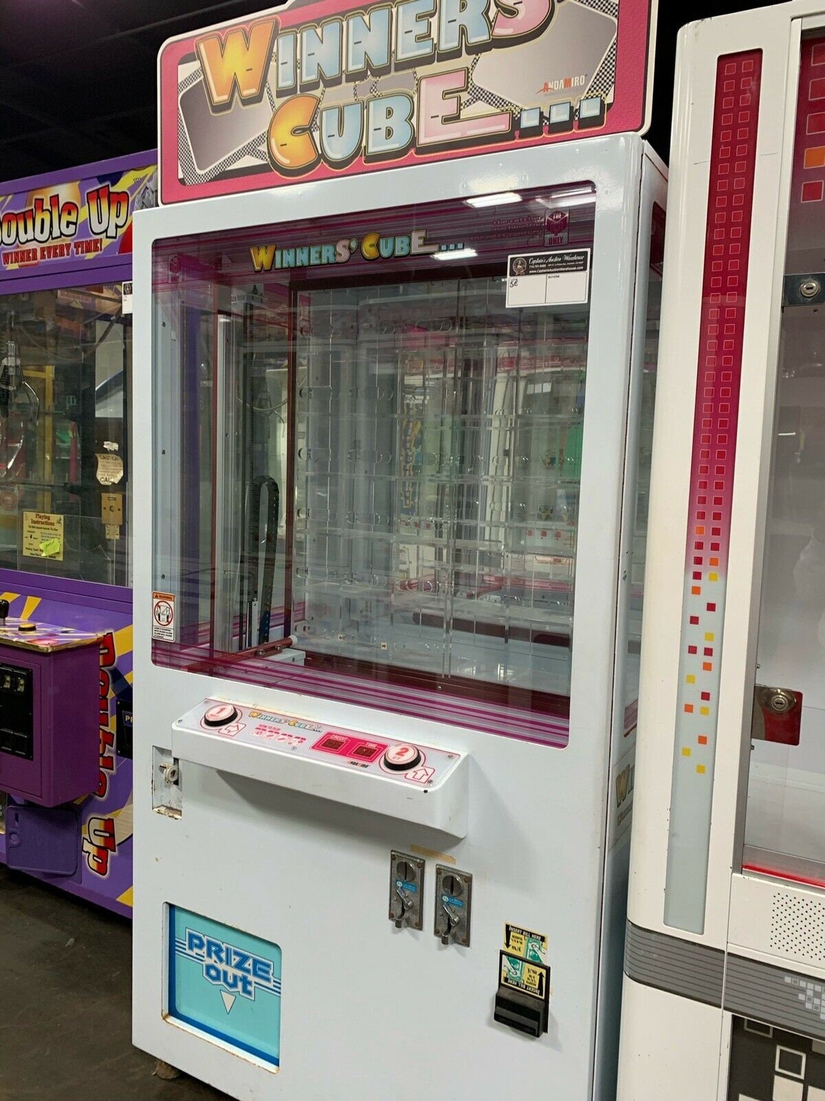 Winners Cube Arcade Andamiro Prize Vending Machines - Etsy