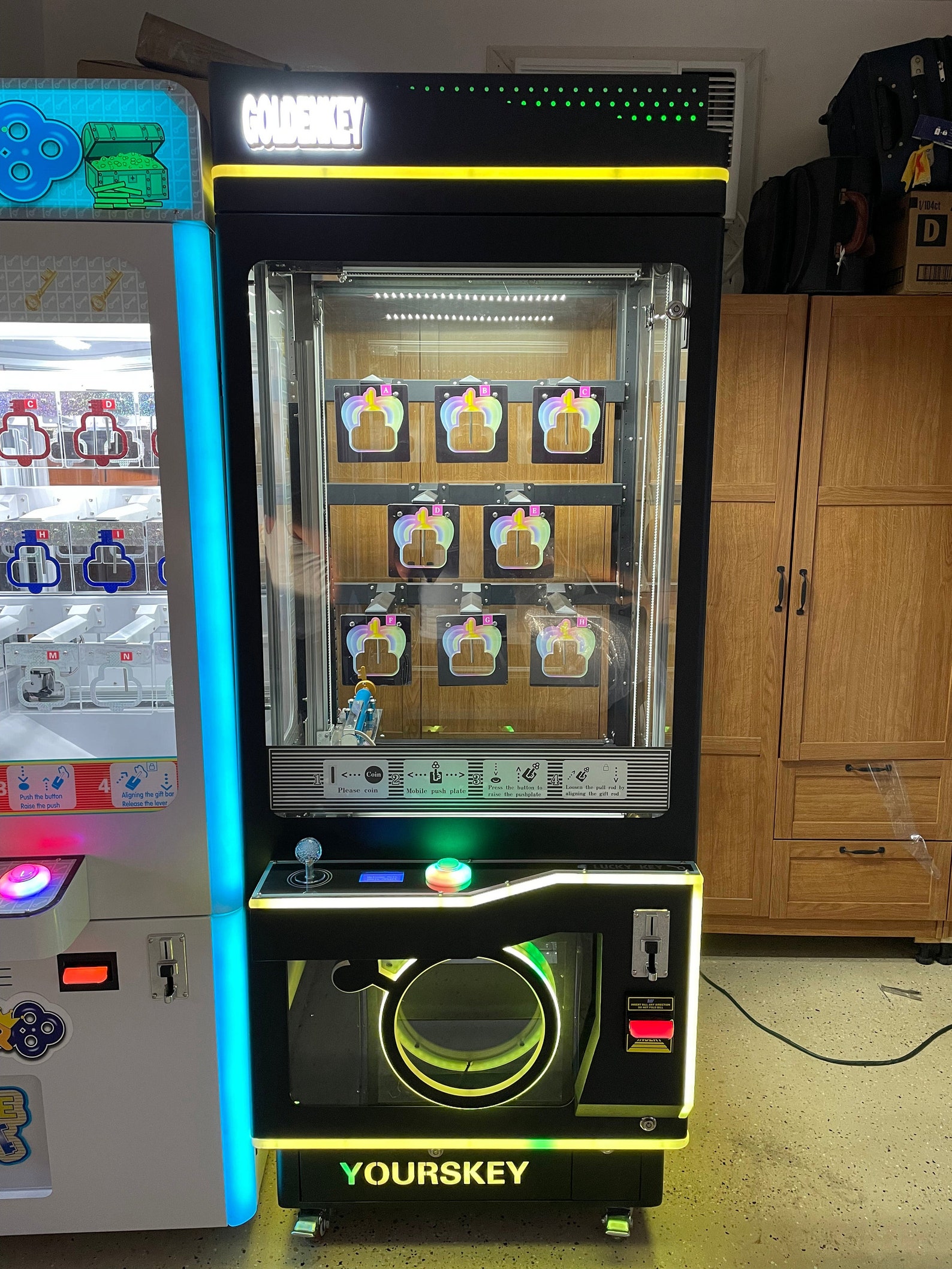 Sega Key Master 8 Holes Prize Arcade Machine - Etsy