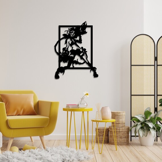 Jinx Wood Wall Art Game Room Decor - Etsy