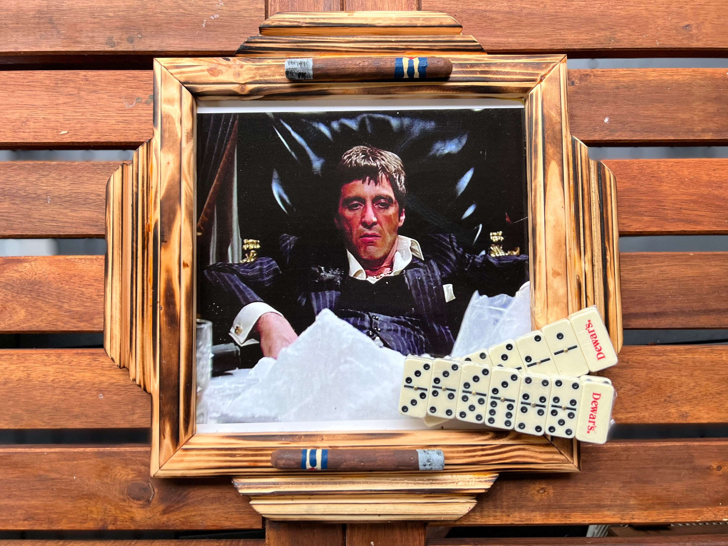 Scarface #3 Mini Domino Table (with Dominoes) - Etsy