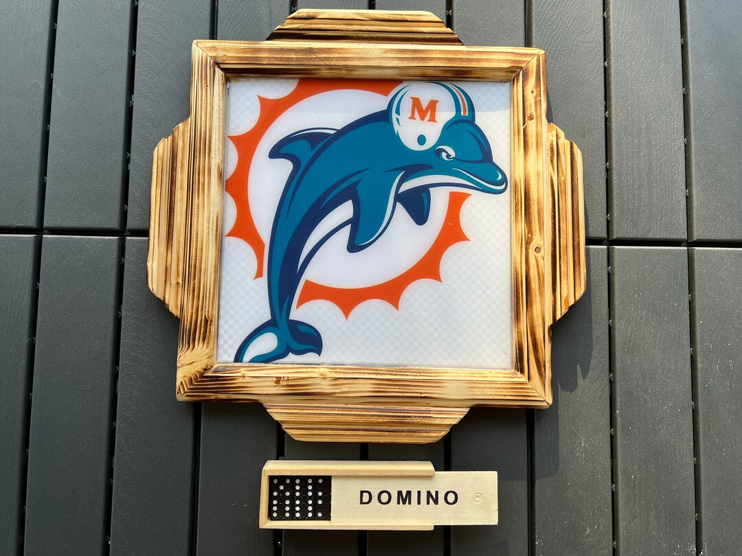 Dolphins Mini Domino Table (with Dominoes) - Etsy
