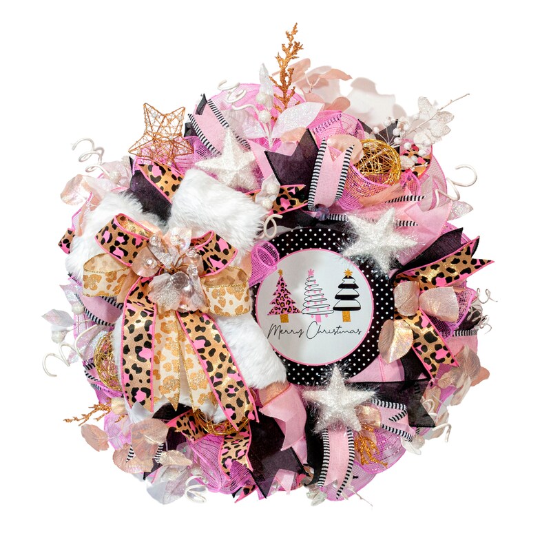 Leopard Print Wreath - Etsy