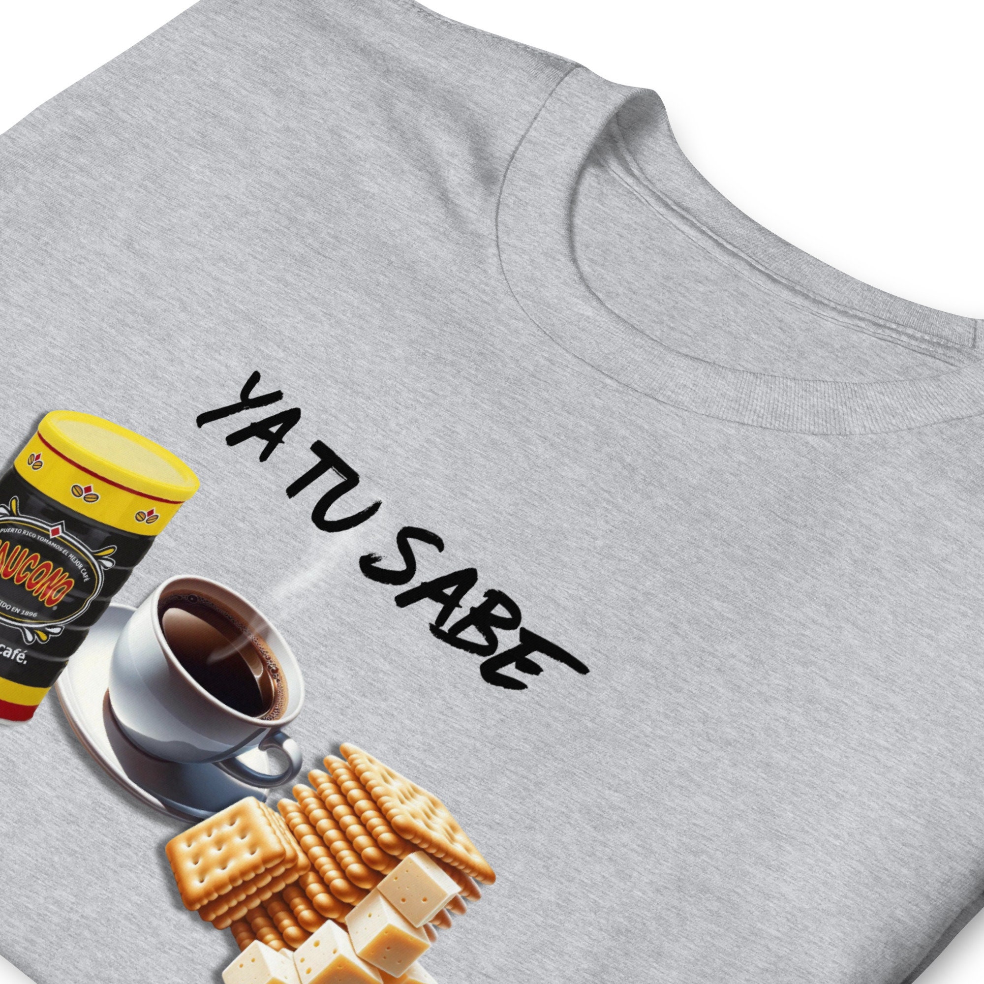 Ya Tu Sabe Cafe Yaucono Export Soda Queso Cafecito Short-sleeve Unisex ...