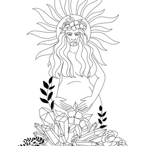 Printable Feminine Colouring Pages,' Just Colour and Relax' Adult ...