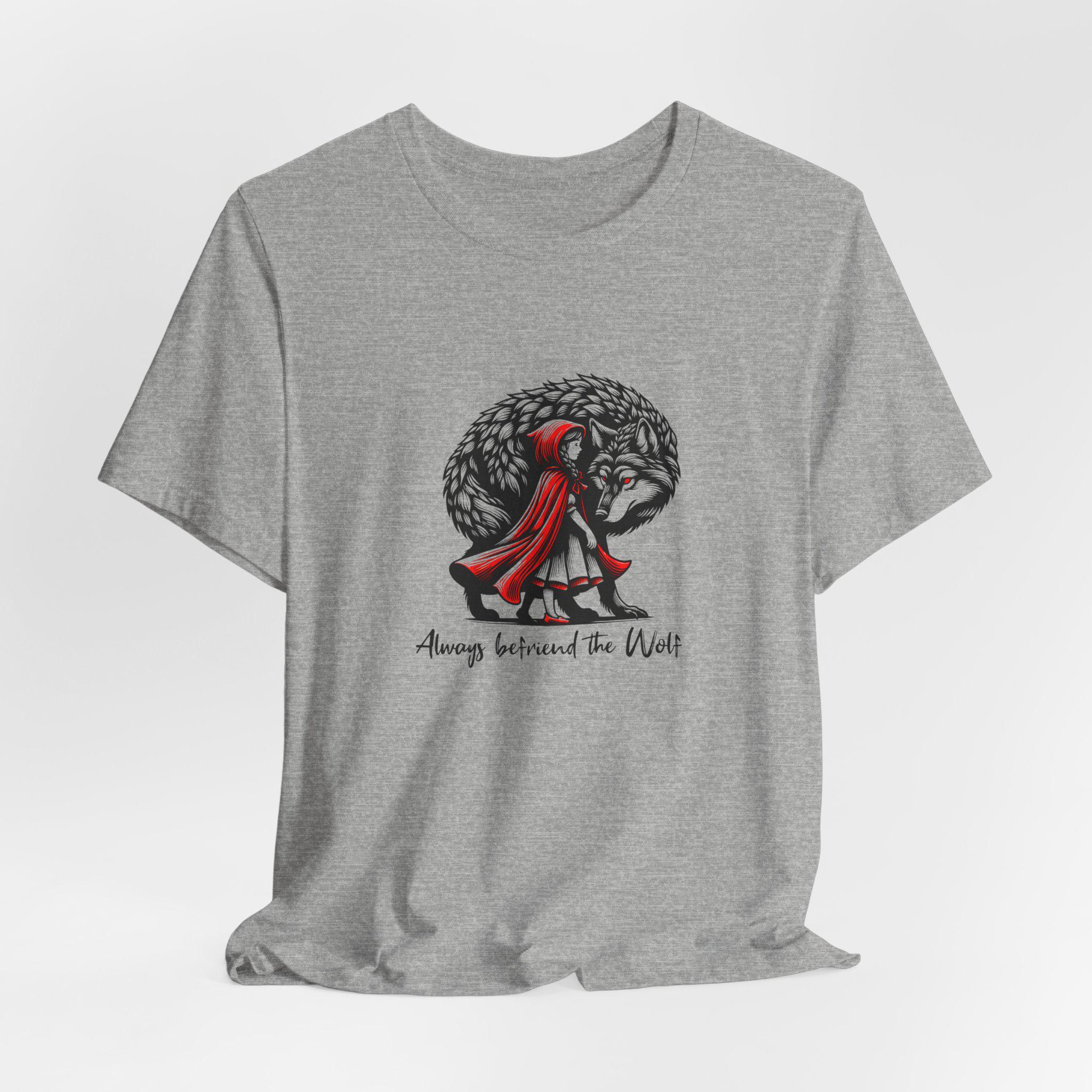 Little Red Riding Hood Shirt, Wolf Shirt, Wolf Lover Shirt, Little Red ...