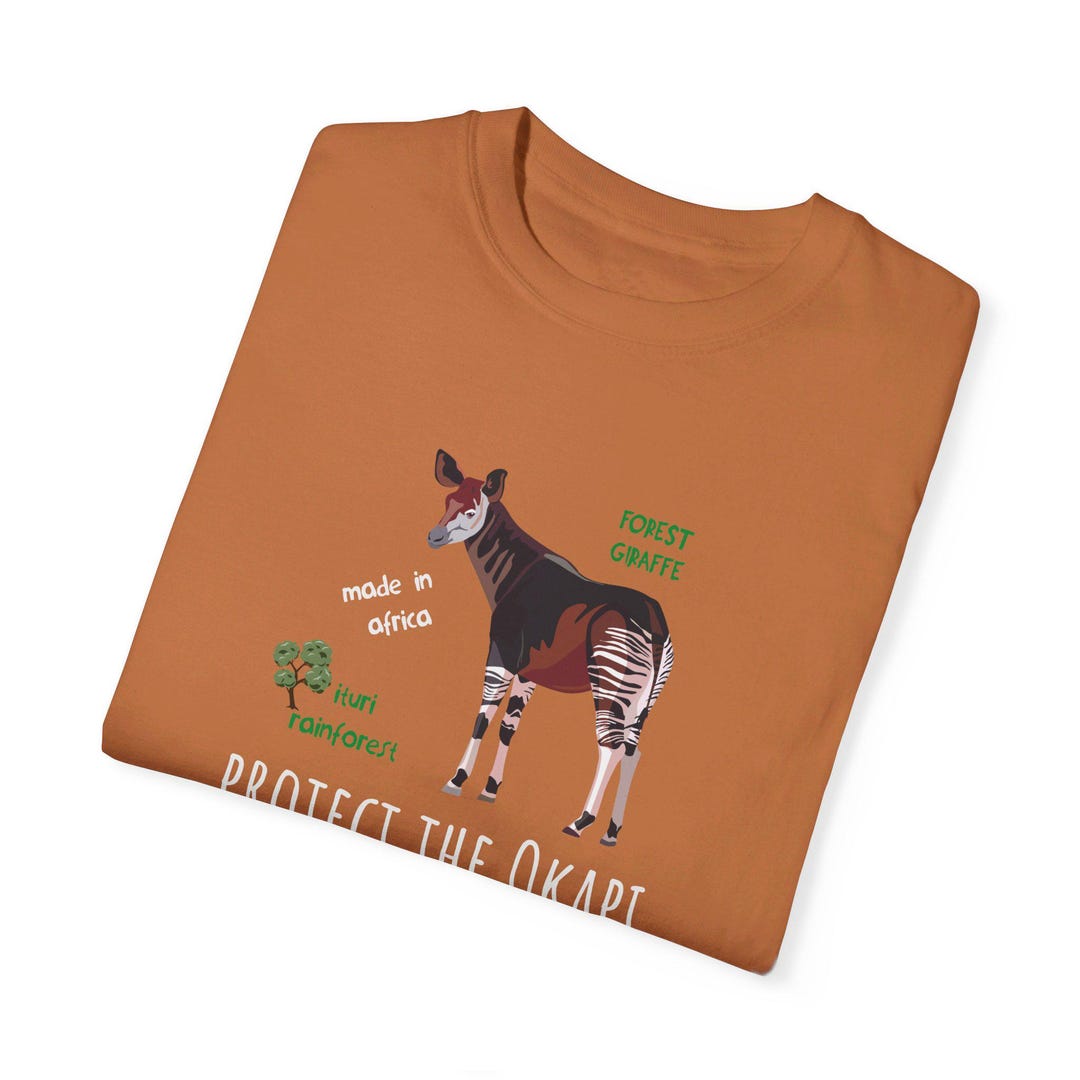Protect the Okapi Shirt, Okapi, Wildlife, Conservation, Animal Shirt ...