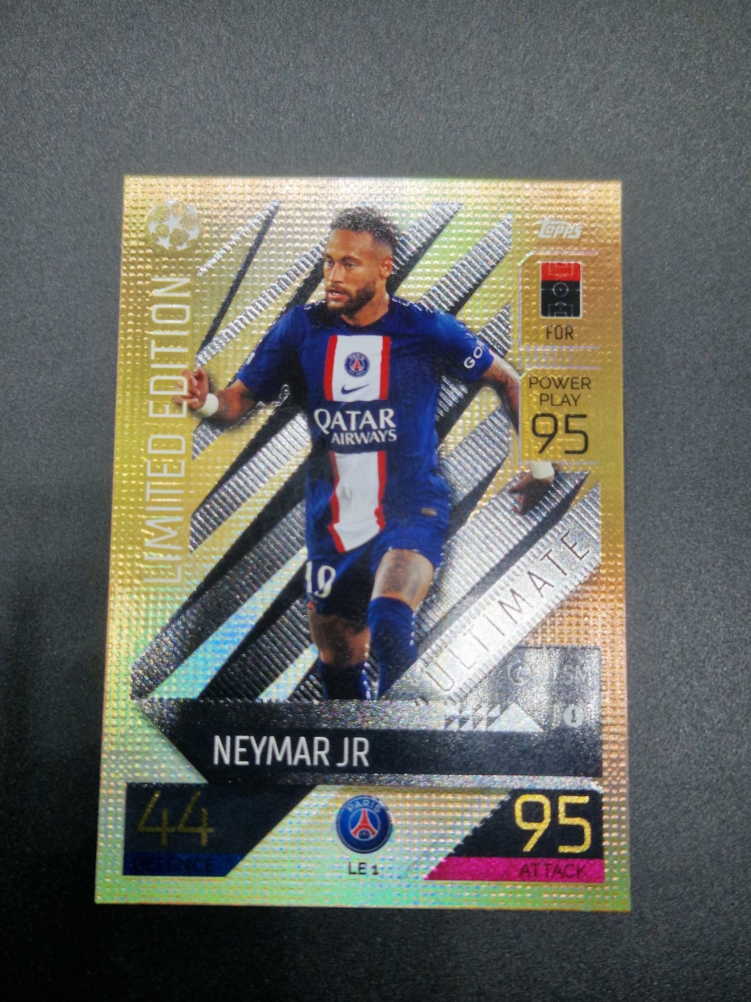 NEYMAR JR Limited Edition Match Attax 2022 Paris Saint - Etsy