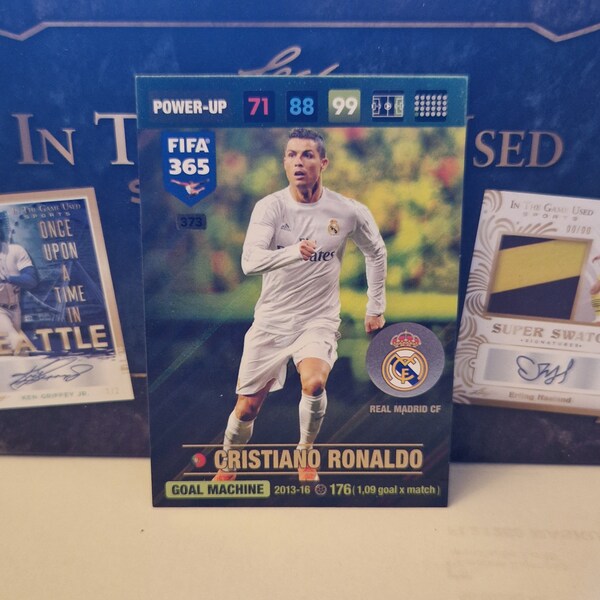 2016 Cristiano Ronaldo Card - Etsy