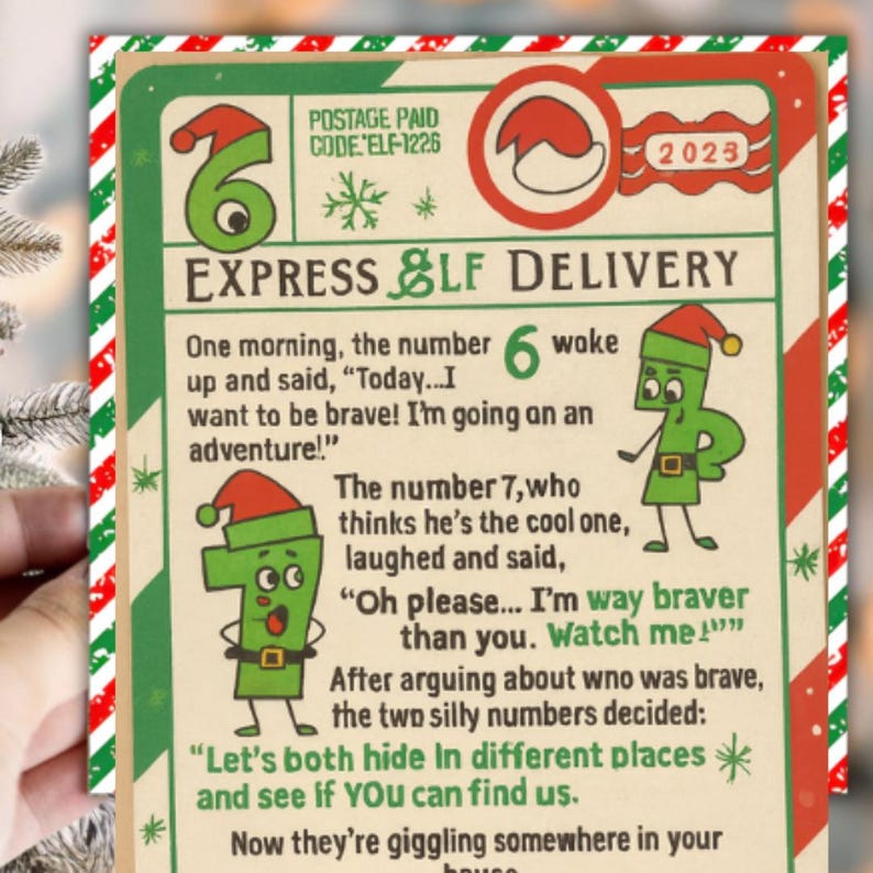 6 7 Elf Prop Game, Elf Math 67, Riddle 6-7, Maths Activities Six Seven ...