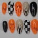 Motocross Orange Press on Nails - Etsy