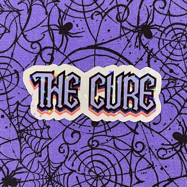 The Cure Stickers - Etsy