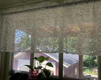 Wide Rod Pocket Valance - Etsy