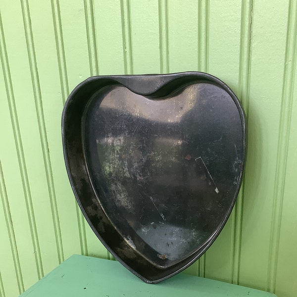 Aluminum Vintage Heart Baking Pan - Etsy