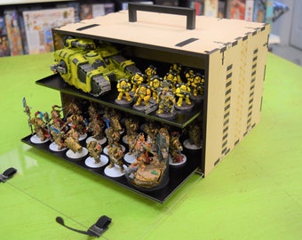 Magcase 2.0 MDF Magnetic Carrying Case / Display Case for Miniatures ...