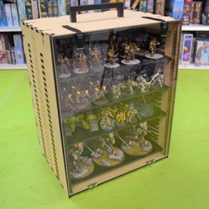 Magcase 2.0 MDF Magnetic Carrying Case / Display Case for Miniatures ...