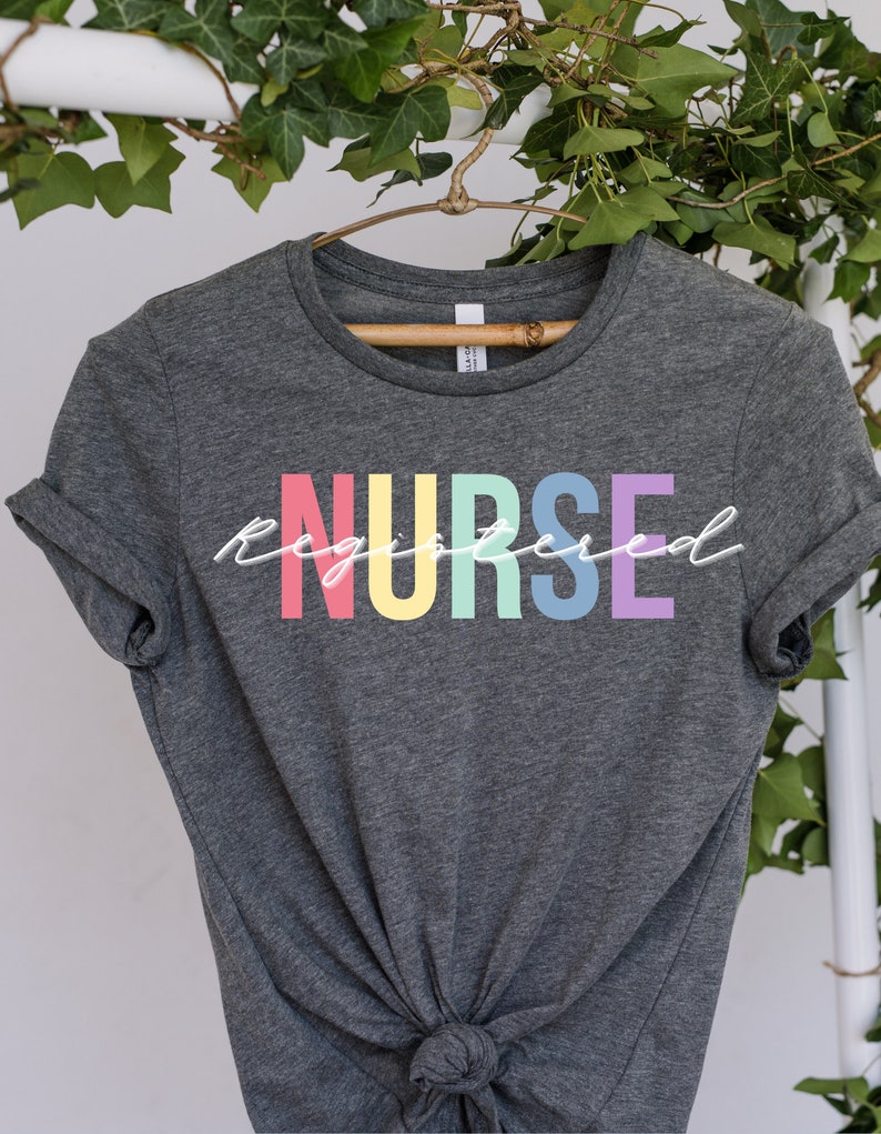 Registered Nurse Colorful SVG Download. Quick and Easy Download for ...