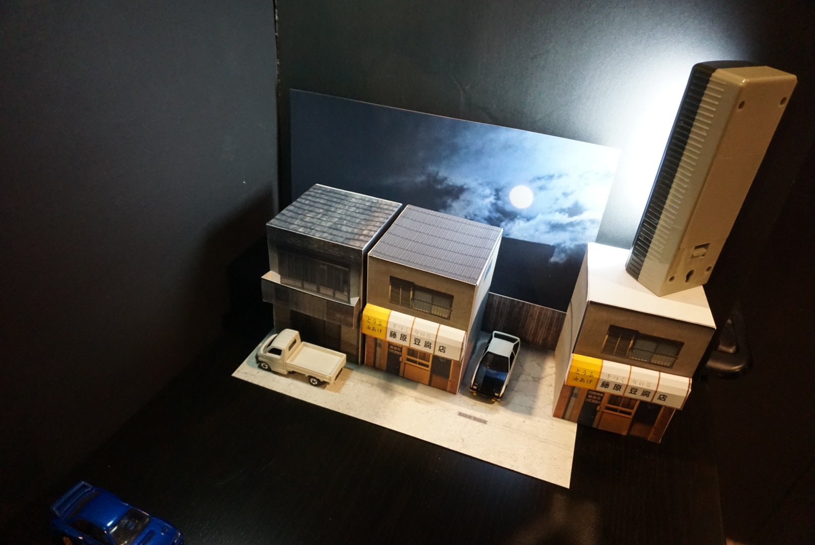 Initial D Tofu Shop DYI Papercraft Model Template PDF - Etsy Canada
