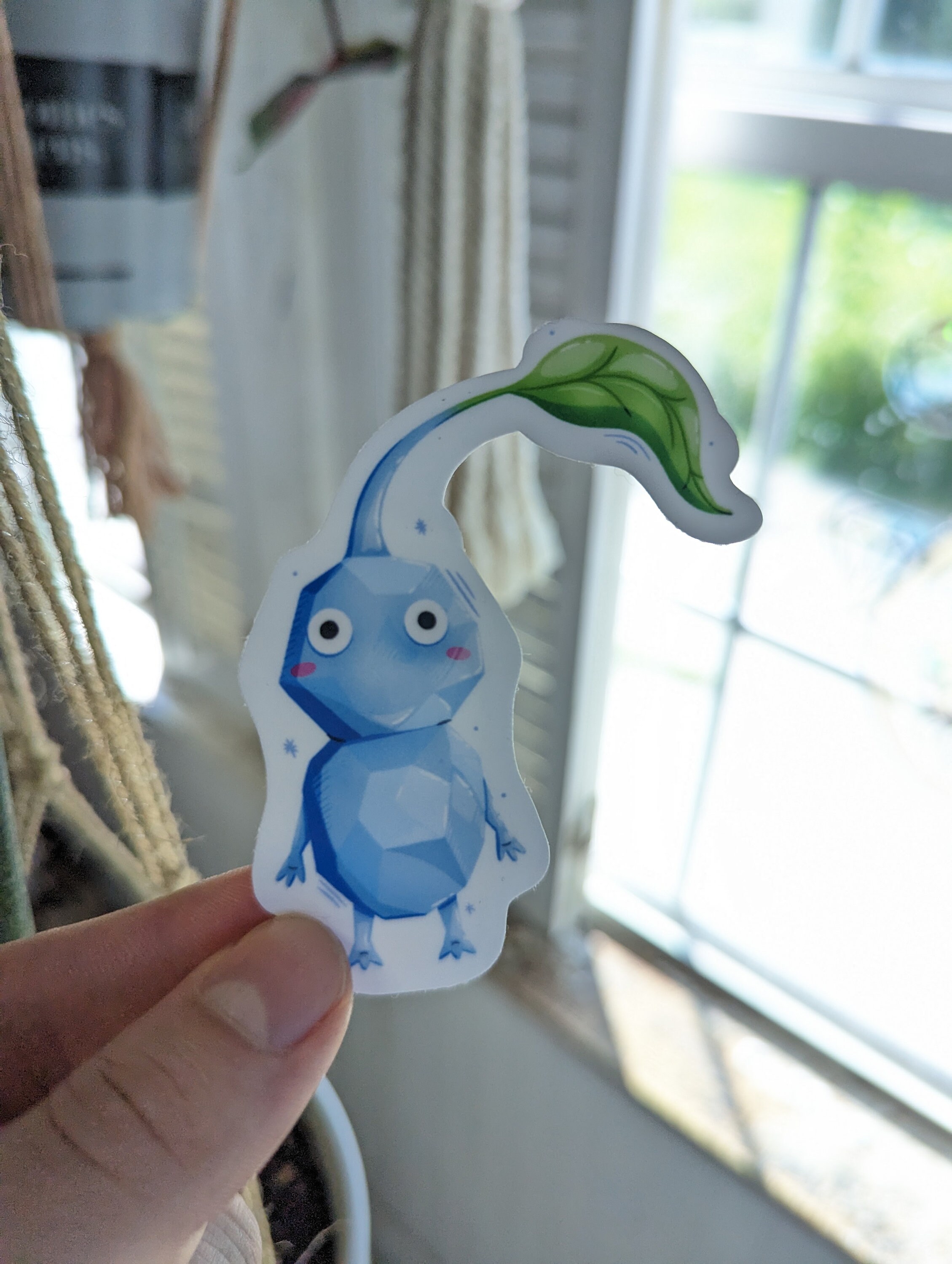 Ice Pikmin Vinyl Sticker - Etsy
